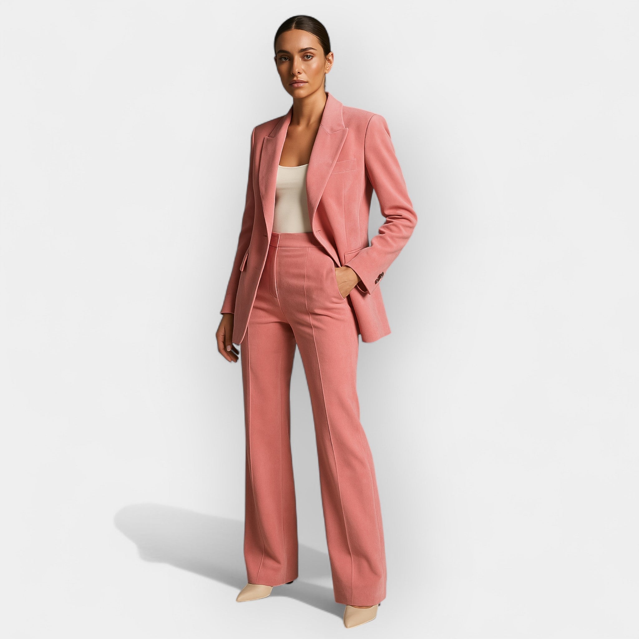 Dames Pak | Tijdloze elegantie met moderne business flair – De Fashion Zaak