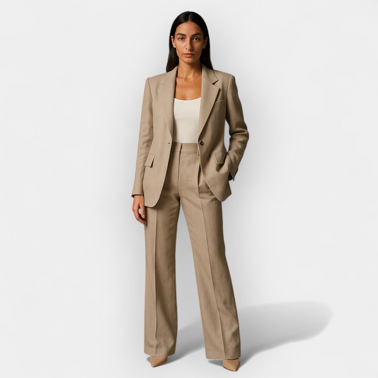 Dames Pak | Tijdloze elegantie met moderne business flair – De Fashion Zaak